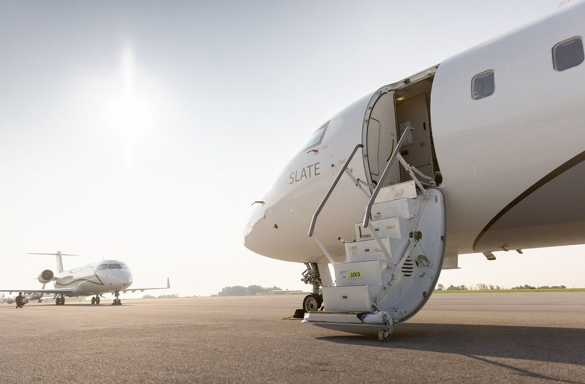 Charter private jet flights globally through XO